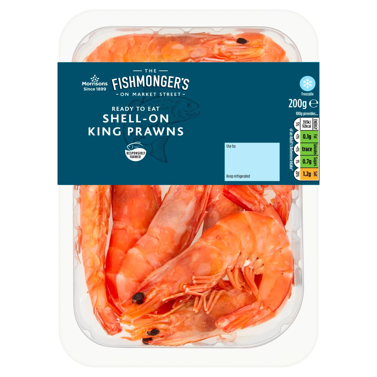 Morrisons Shell On King Prawns - Morrisons Online Groceries & Offers