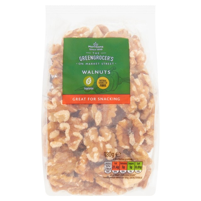Morrisons Walnuts 180g - Morrisons Online Groceries & Offers