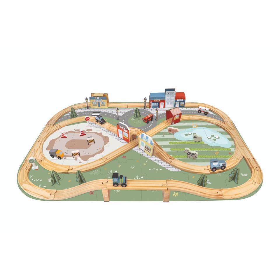 Ollie & Grace Train Track Set - Morrisons Online Groceries & Offers