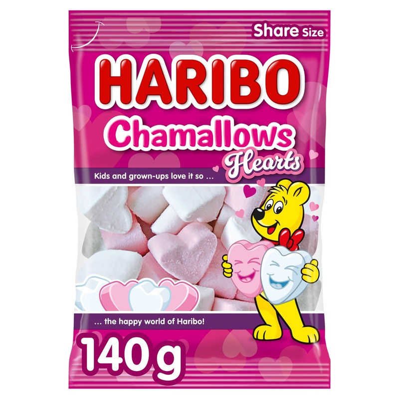 Haribo Chamallows Hearts - Morrisons Online Groceries & Offers