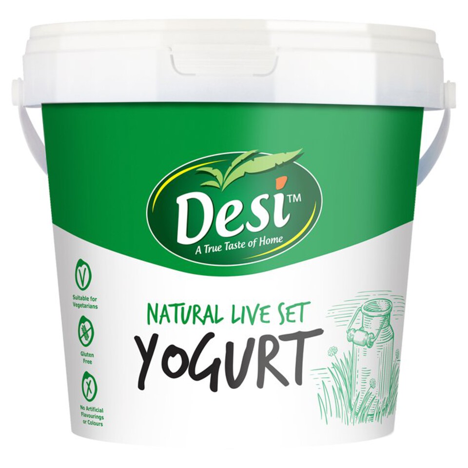 Desi Natural Live Set Yogurt - Morrisons Online Groceries & Offers