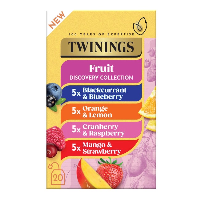 Twinings Fruit Selection 20's Tea Bags - Morrisons Online Groceries ...