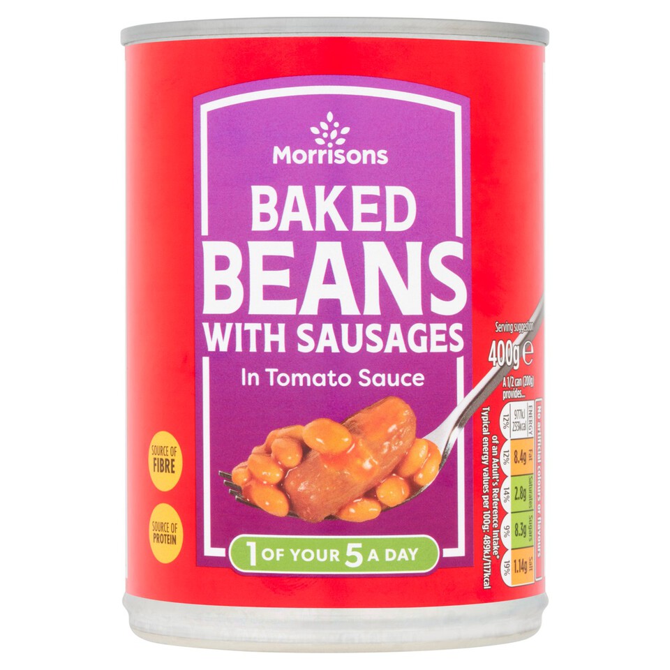 Morrisons Baked Beans & Sausages - Morrisons Online Groceries & Offers