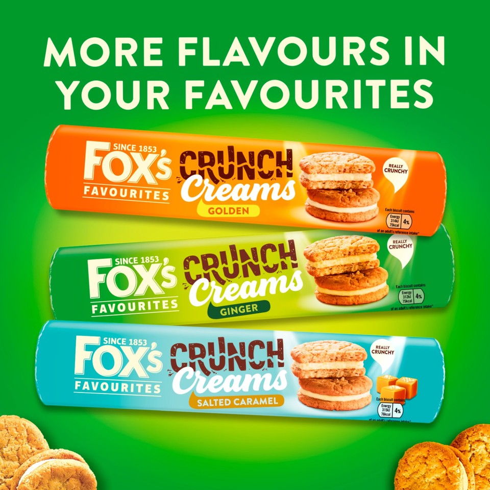 Fox's Biscuits Ginger Crunch Creams 200g - Morrisons Online Groceries ...