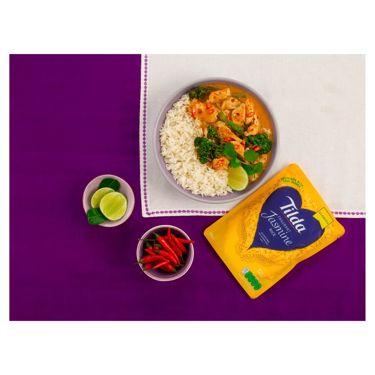 Tilda Fragrant Jasmine Rice - Morrisons Online Groceries & Offers
