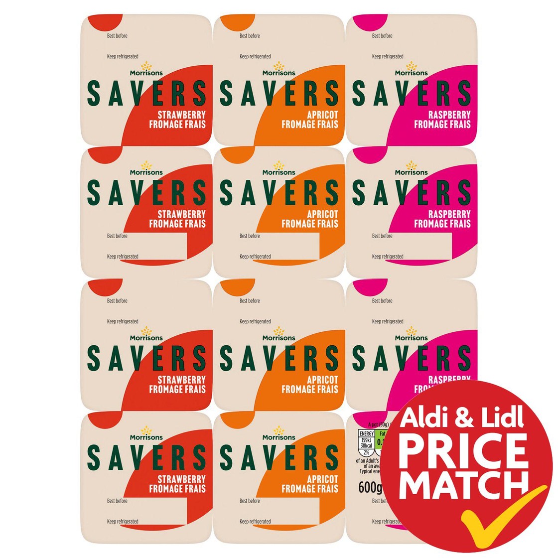 Morrisons Savers Fromage Frais - Morrisons Online Groceries & Offers
