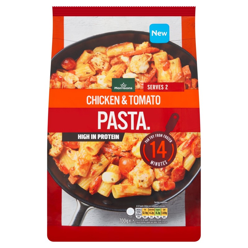 Morrisons Chicken, Tomato & Chorizo Pasta 700g - Morrisons Online ...