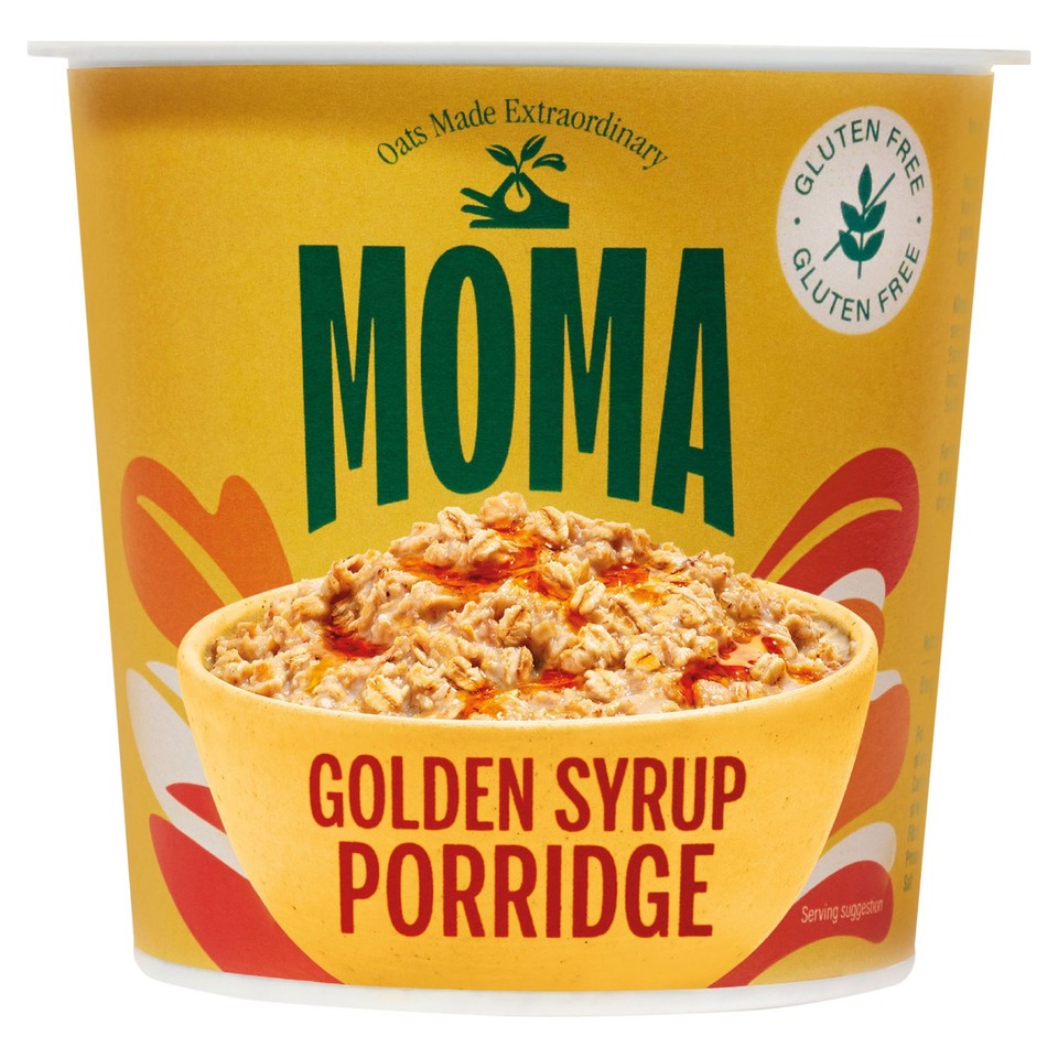 Moma Golden Syrup Porridge Pot - Morrisons Online Groceries & Offers
