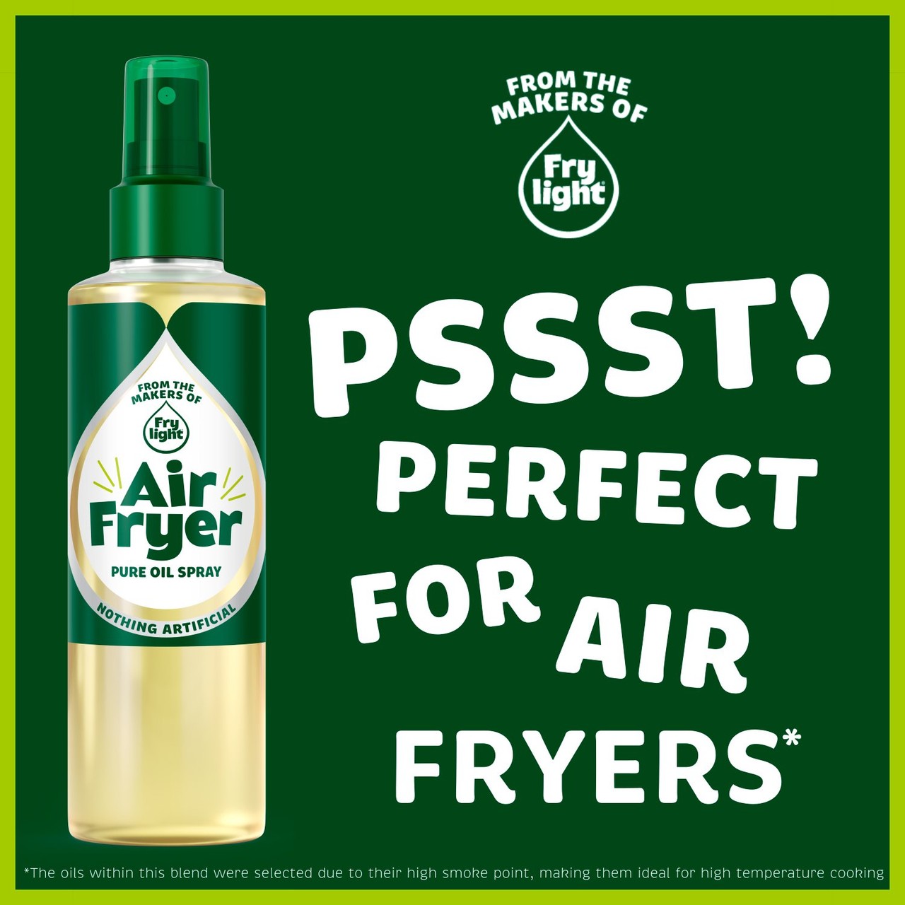 Frylight Rapeseed Oil 1 Cal Cooking Spray 190ml - Morrisons Online ...