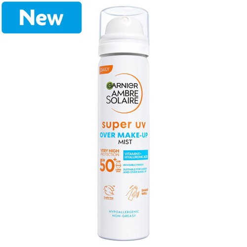 Ambre Solaire Super UV Over Makeup Mist SPF 50+ 75ml - Morrisons Online ...