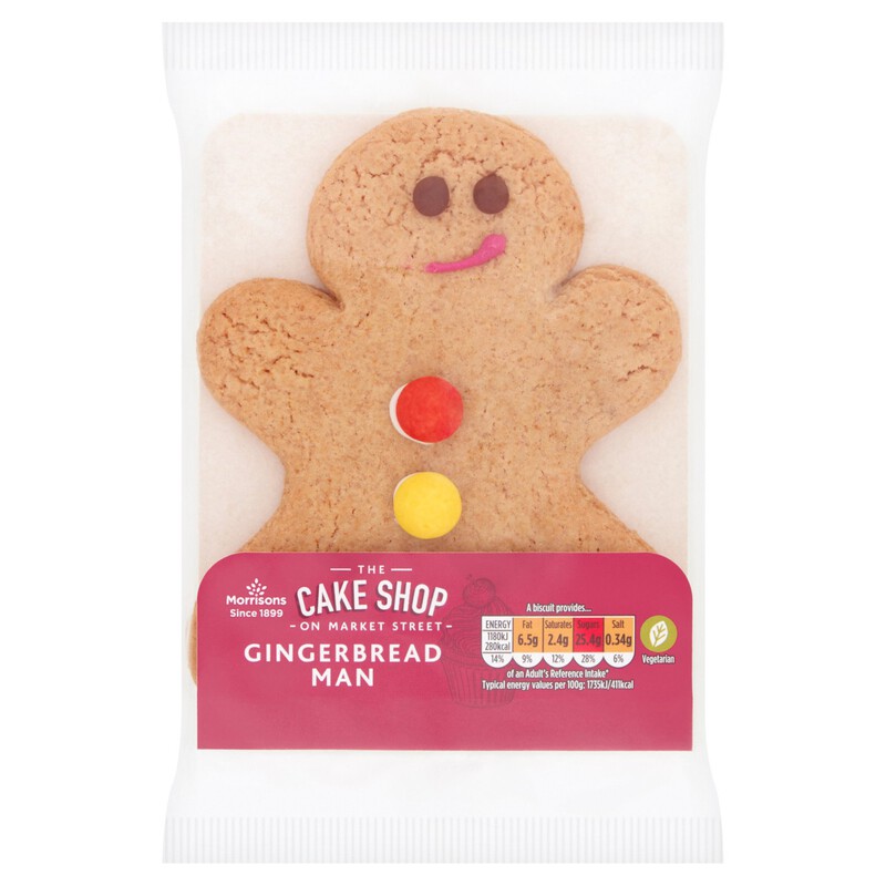 Market Street Gingerbread Man - Morrisons Online Groceries & Offers