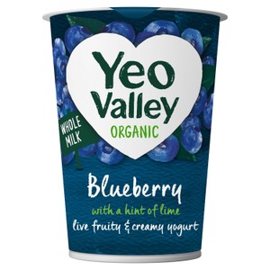 Yeo Valley Organic Blueberry With A Hint Of Lime - Morrisons Online ...