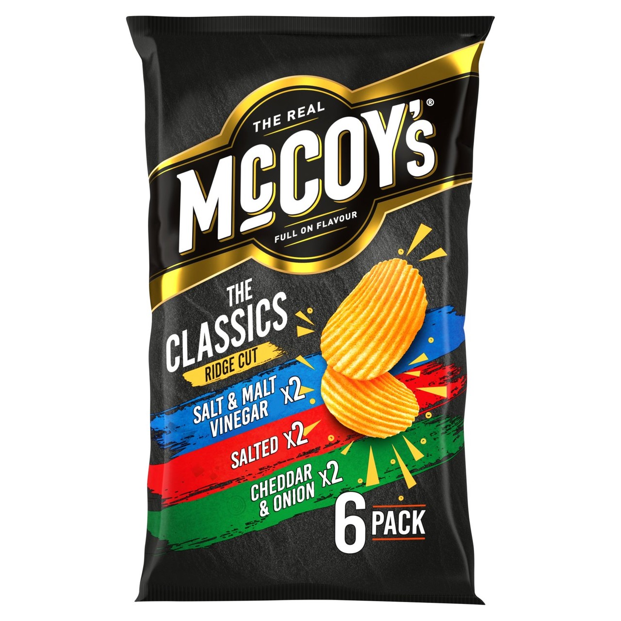 McCoy's Classic Variety Multipack Crisps 6 Pack - Morrisons Online ...