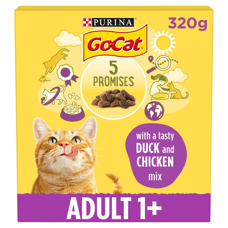 Go-Cat Chicken & Duck Dry Cat Food - Morrisons Online Groceries & Offers