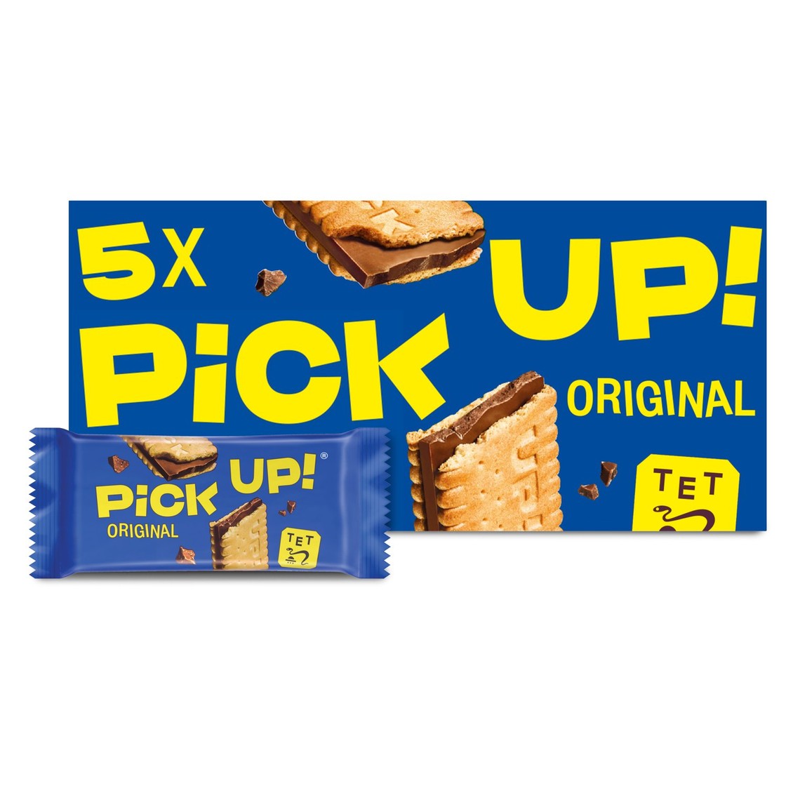 Bahlsen PiCK UP! Milk Chocolate Biscuit Bars - Morrisons Online ...