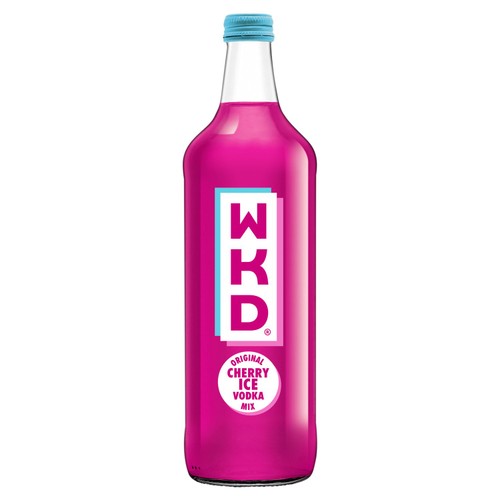 WKD Cherry Ice Original Vodka Mix 700ml - Morrisons Online Groceries ...