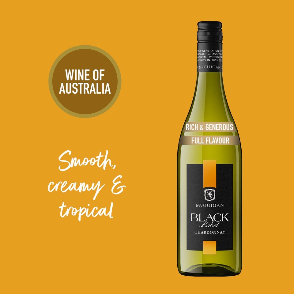 McGuigan Black Label Chardonnay - Morrisons Online Groceries & Offers