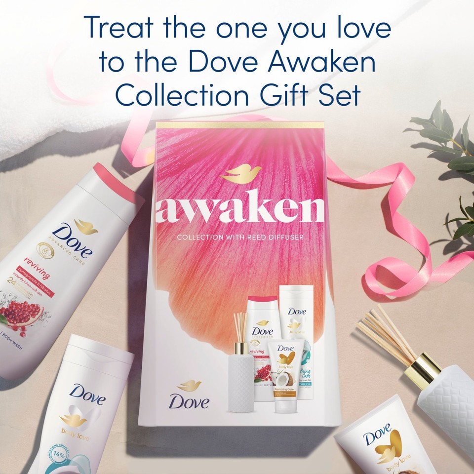 Dove Awaken Collection Reed Diffuser Gift Set - Morrisons Online ...