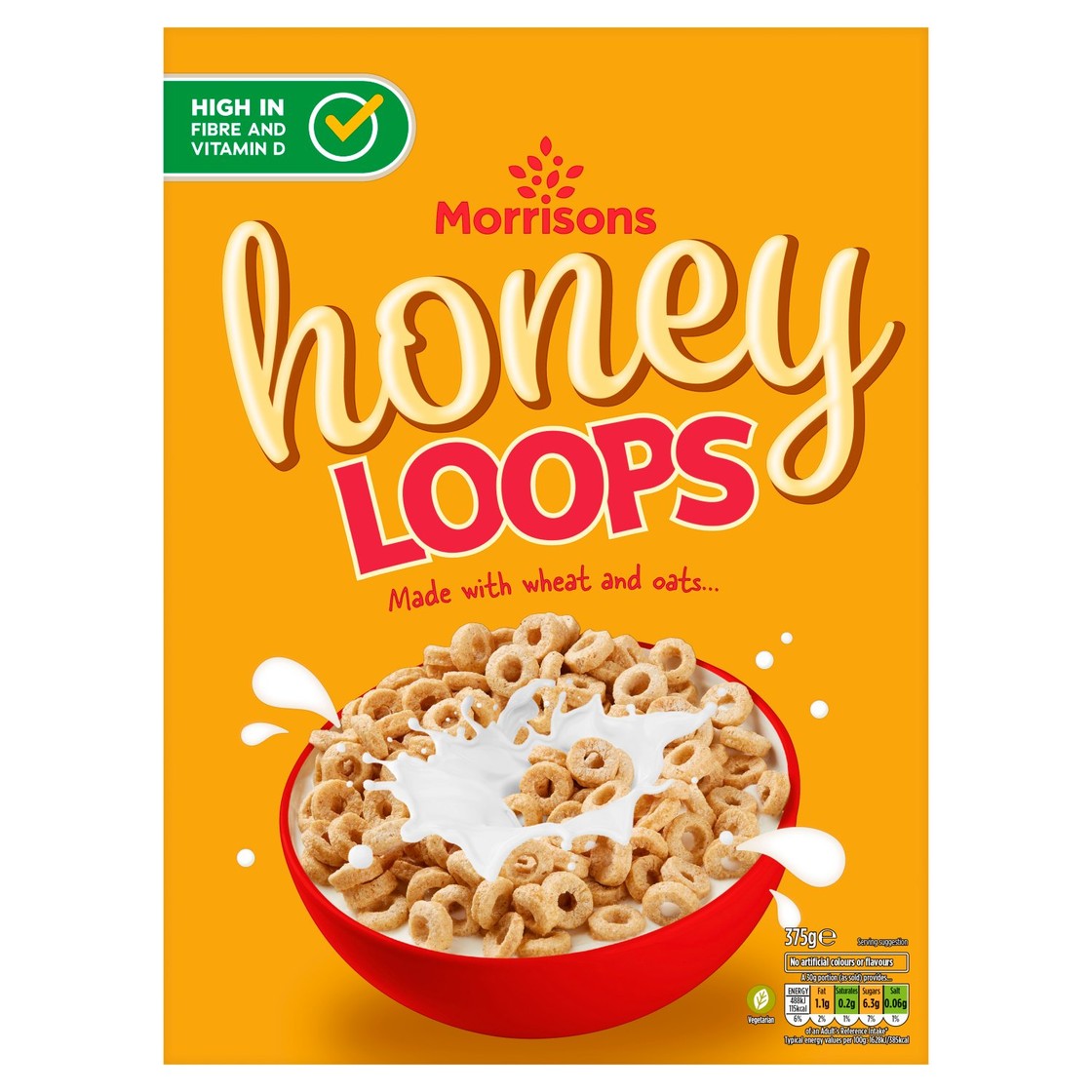 Morrisons Honey Loops 375g - Morrisons Online Groceries & Offers