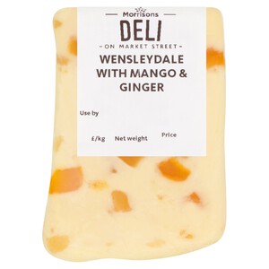 Market Street Deli Wensleydale With Mango & Ginger - Morrisons Online ...
