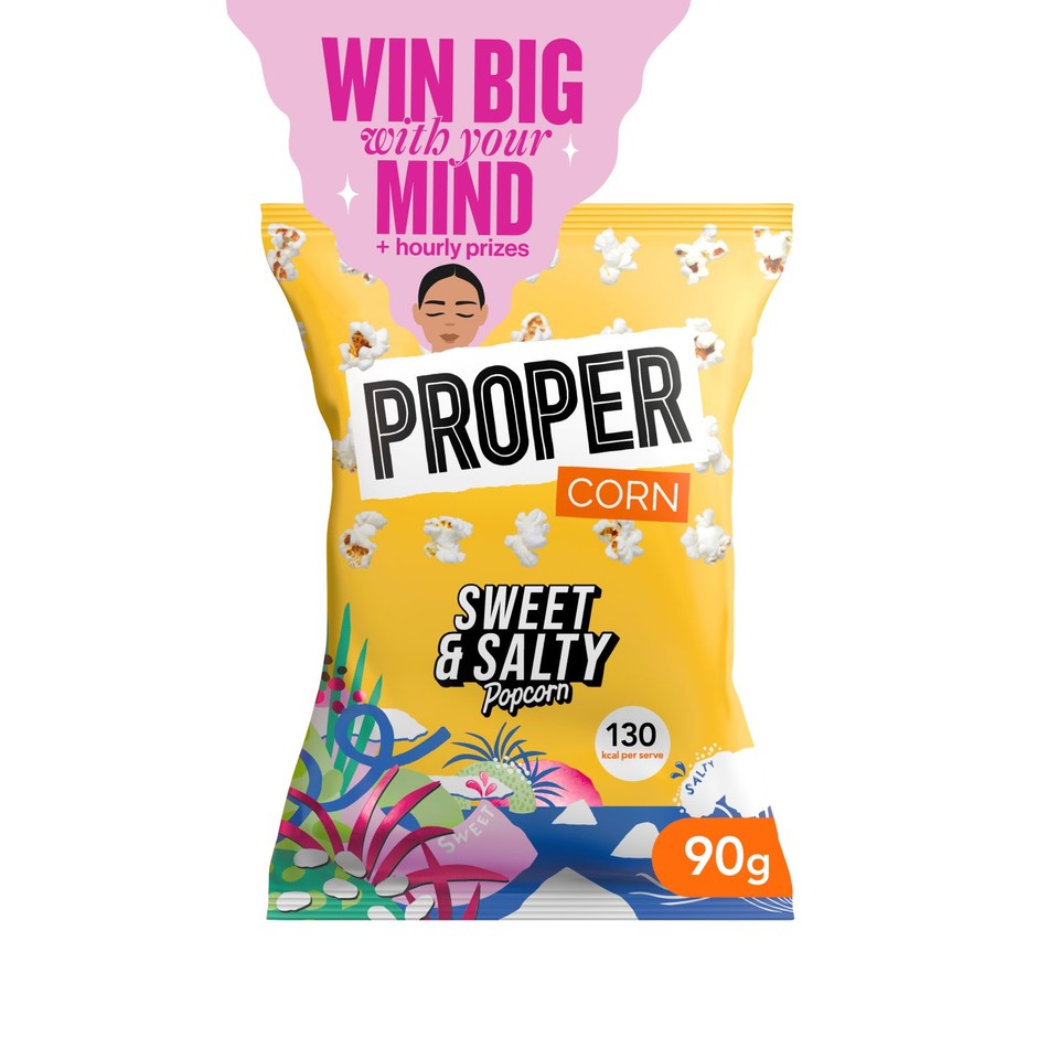 Proper Corn Sweet & Salty Popcorn 90g - Morrisons Online Groceries & Offers