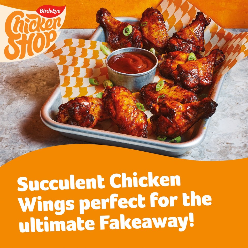 Birds Eye Chicken Shop Hickory BBQ Chicken Wings 375g - Morrisons ...