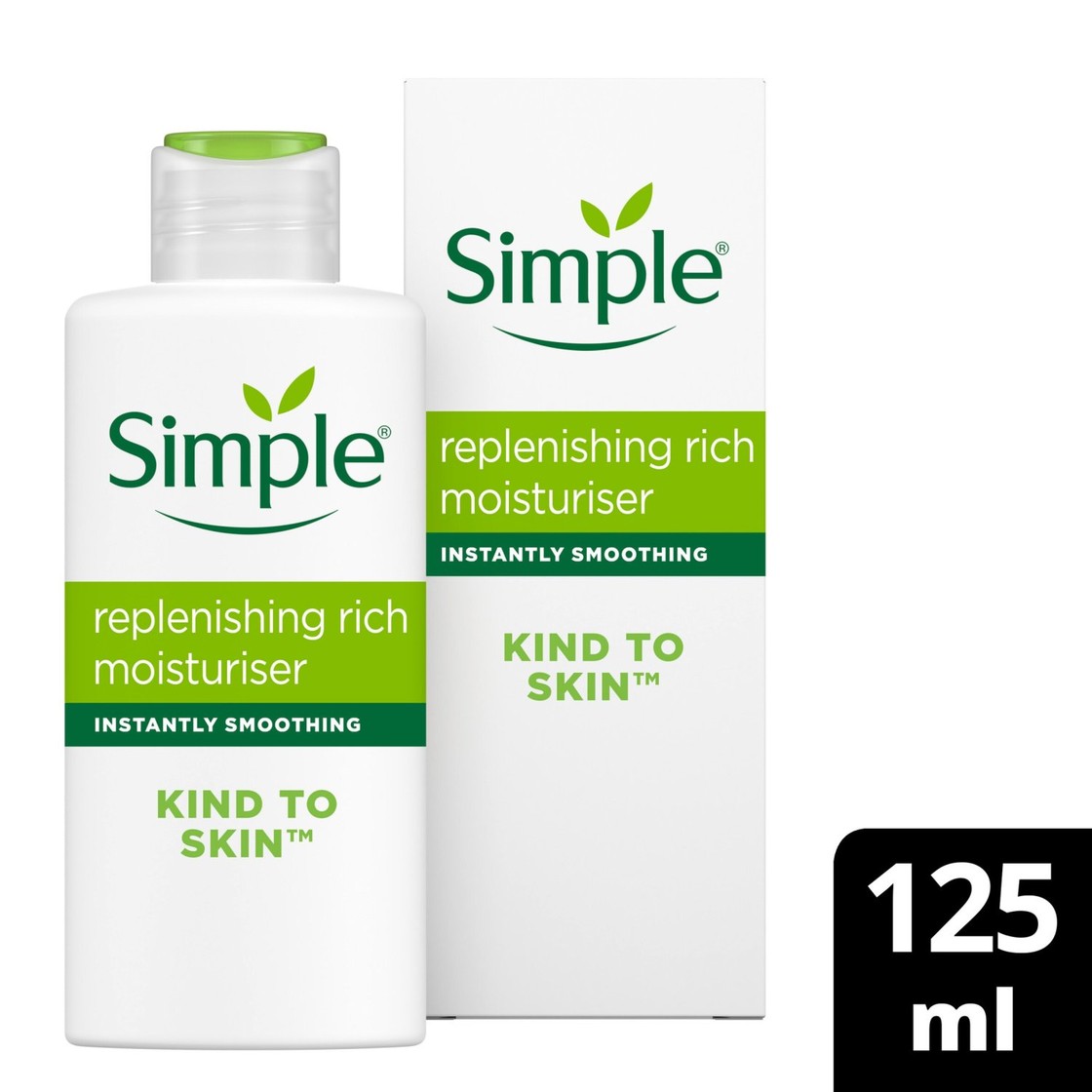 Simple Kind To Skin Replenishing Moisturiser 125ml - Morrisons Online ...