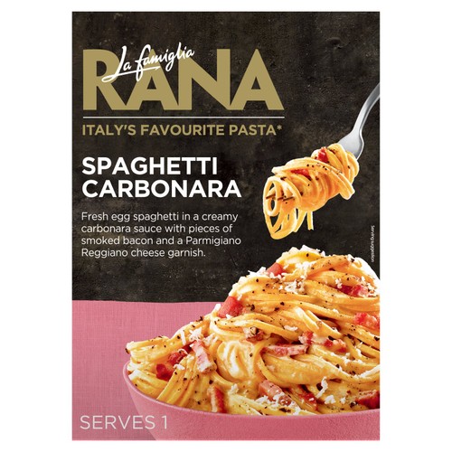 La Famiglia Rana Spaghetti Carbonara 407g - Morrisons Online Groceries ...
