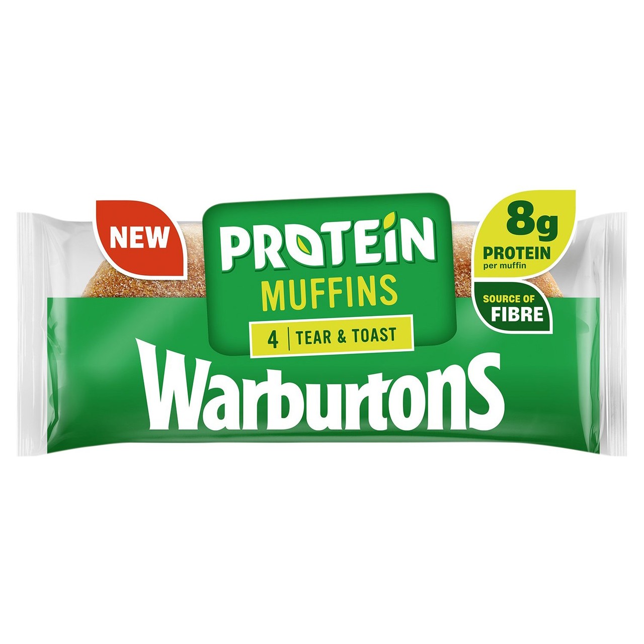 Warburtons Protein Muffins 4 Pack - Morrisons Online Groceries & Offers