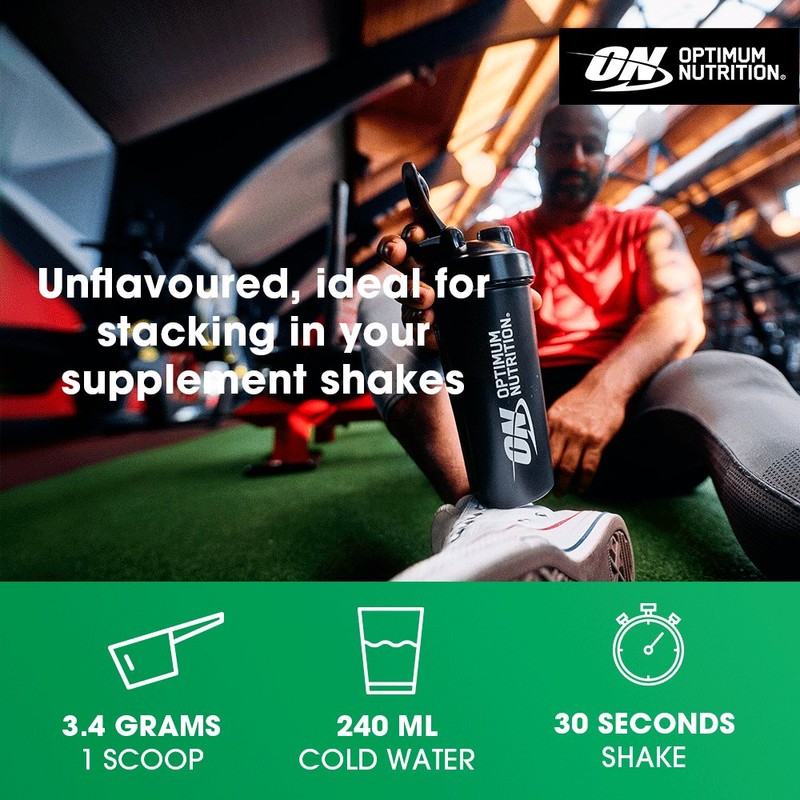 Optimum Nutrition Micronised Creatine Powder Unflavoured 317g ...