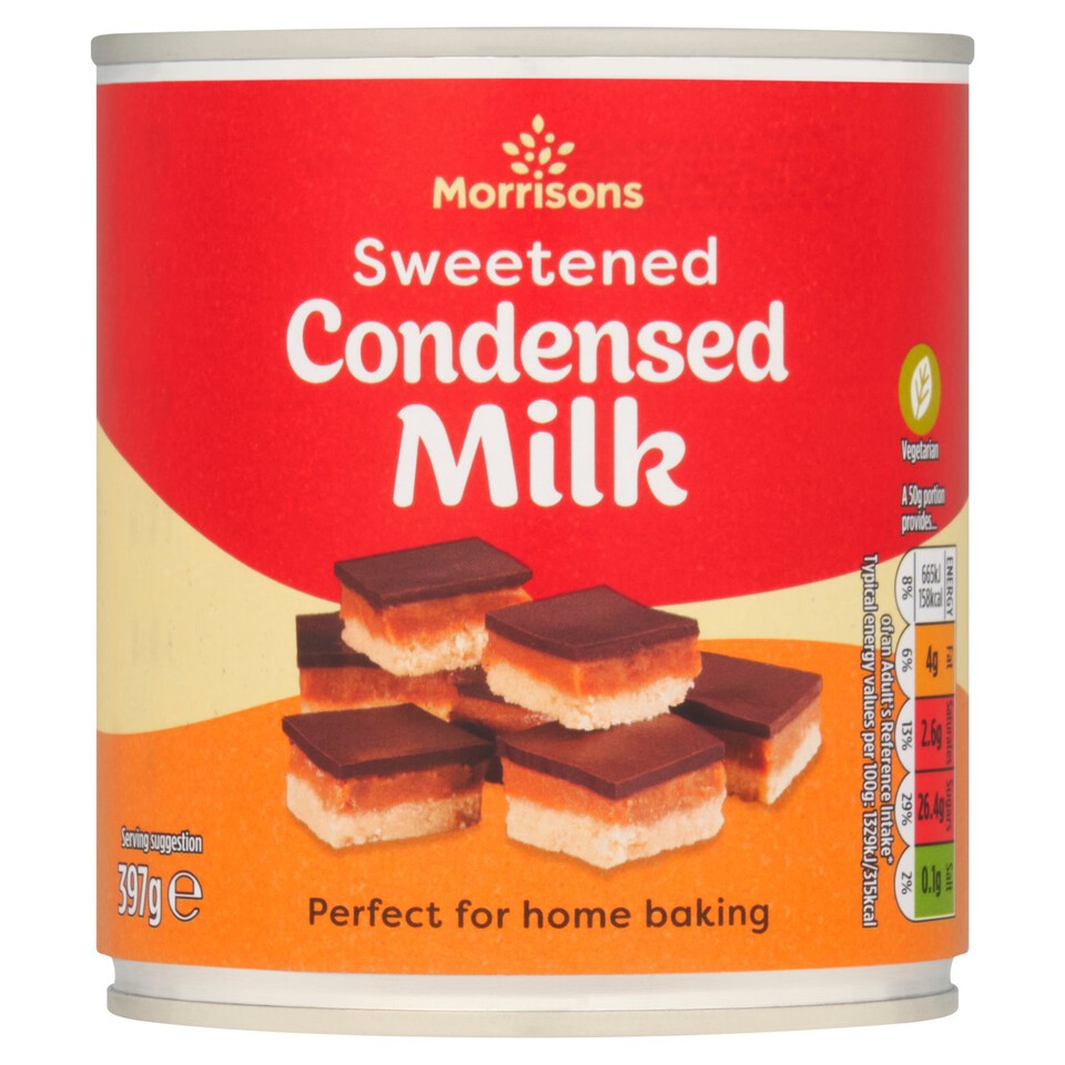 Morrisons Condensed Full Cream Milk - Morrisons Online Groceries & Offers