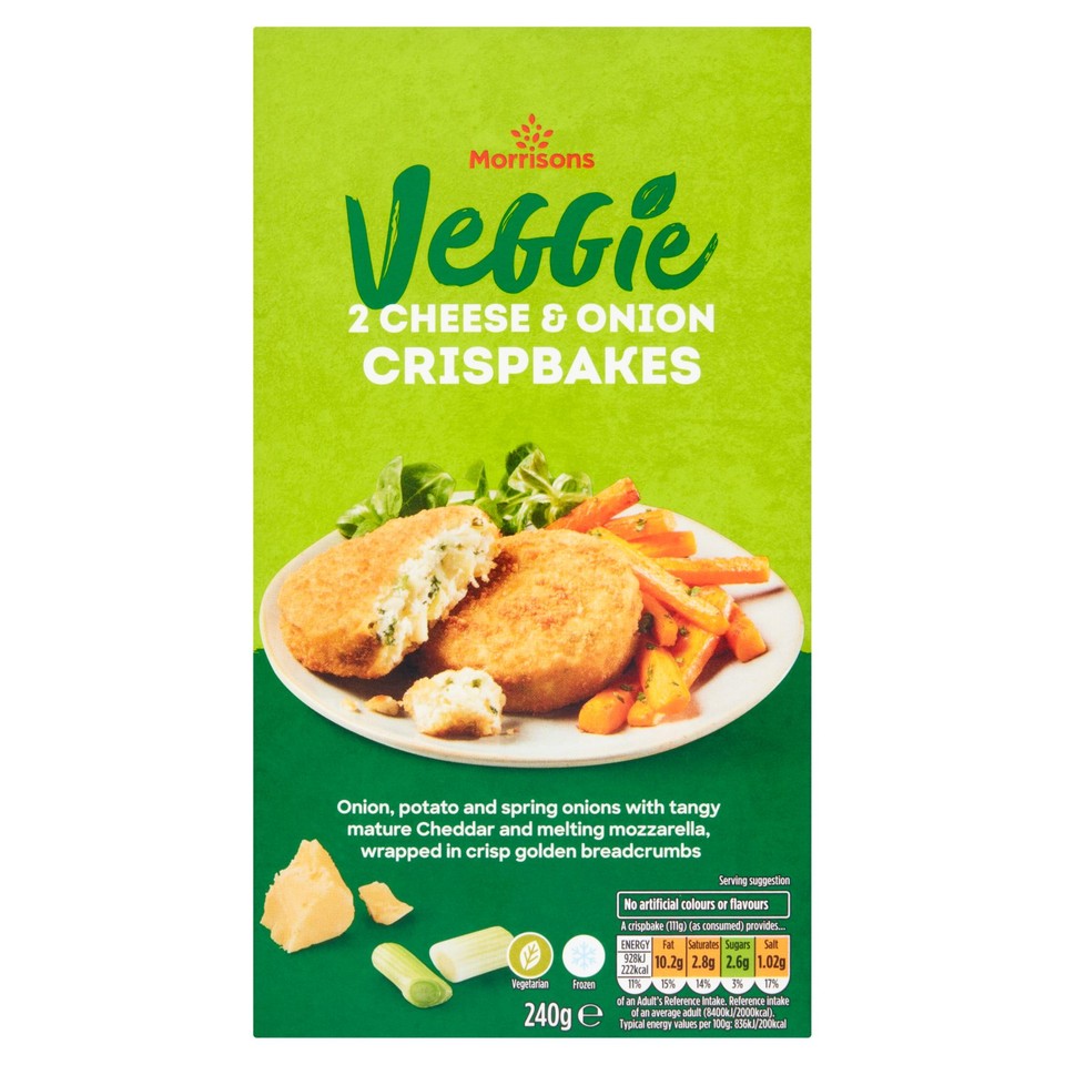 Morrisons Cheese & Onion Crispbake - Morrisons Online Groceries & Offers