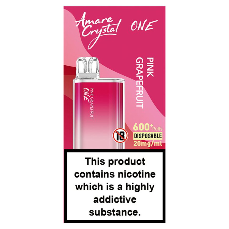 Amare Crystal One Pink Grapefruit 20mg - Morrisons Online Groceries ...