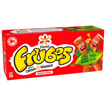 Frubes Kids Strawberry Yoghurt Tubes - Morrisons Online Groceries & Offers