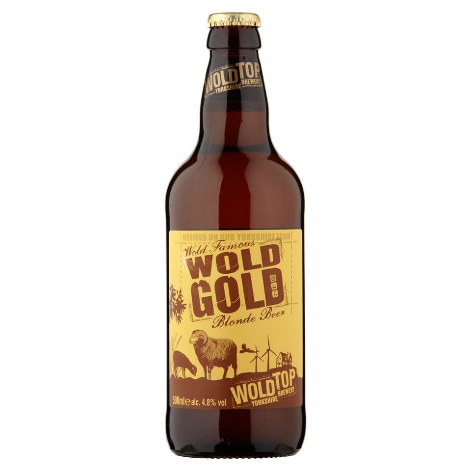 Wold Top Yorkshire Wold Gold Beer - Morrisons Online Groceries & Offers