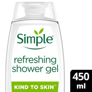Simple Shower Gel Refreshing 450ml - Morrisons Online Groceries & Offers