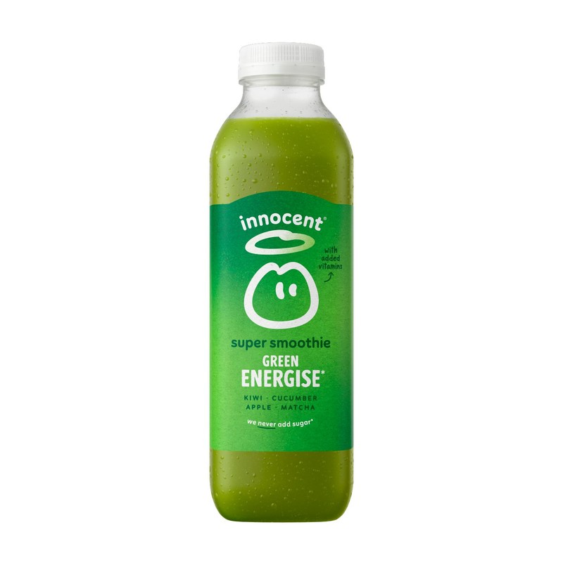 Innocent Green Energise, Kiwi & Cucumber Super Smoothie 750ml ...