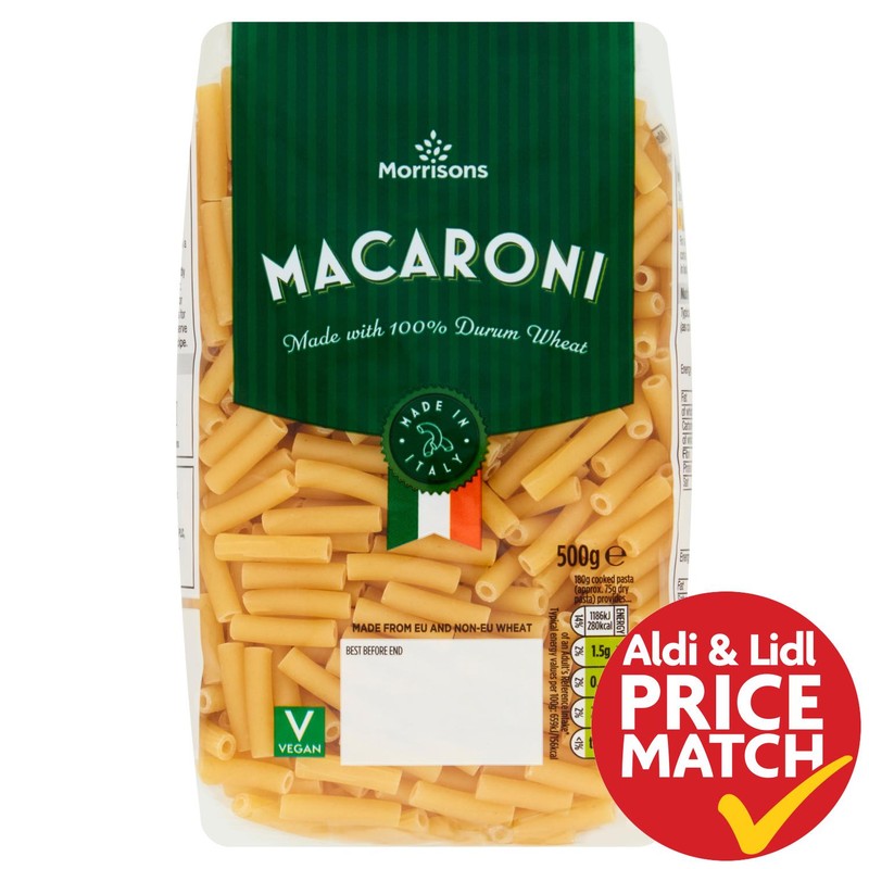 Morrisons Macaroni - Morrisons Online Groceries & Offers
