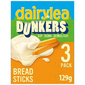 Dairylea Dunkers Breadsticks Cheese Snack 3x43g - Morrisons Online ...