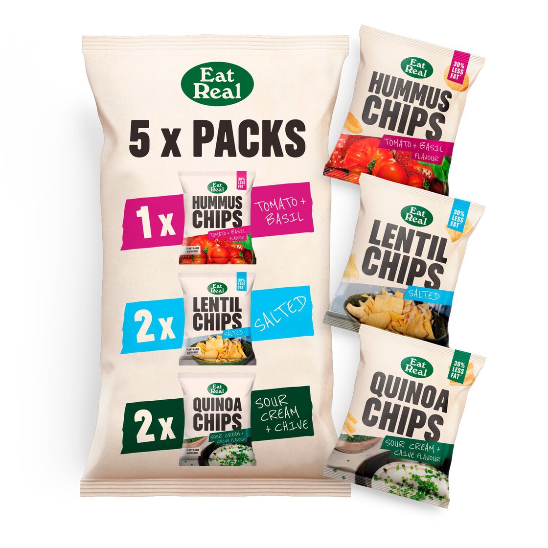 Eat Real Mixed Multipack - Morrisons Online Groceries & Offers