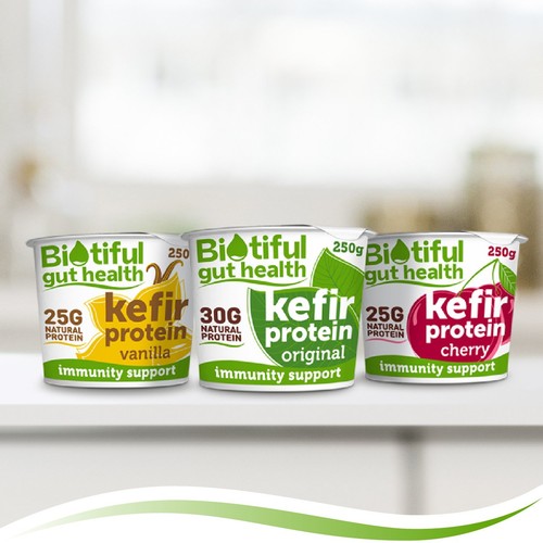 Biotiful Gut Health Kefir Protein Yogurt Original 250g - Morrisons ...