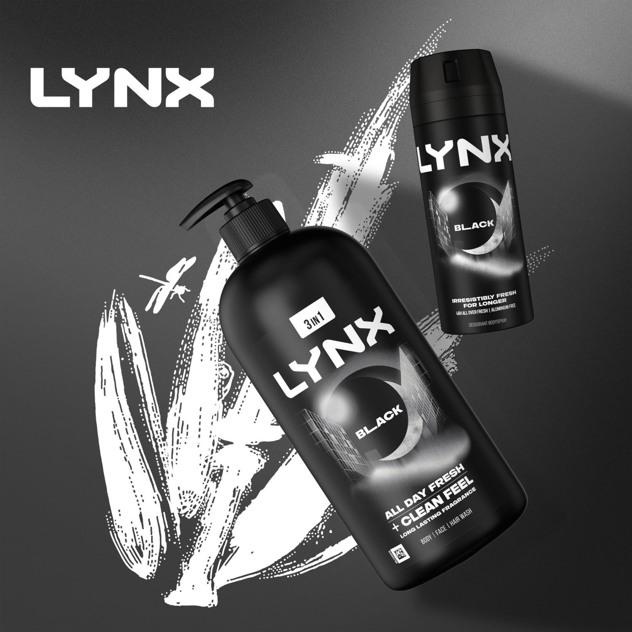 Lynx Pump Shower Gel Black 900ml - Morrisons Online Groceries & Offers