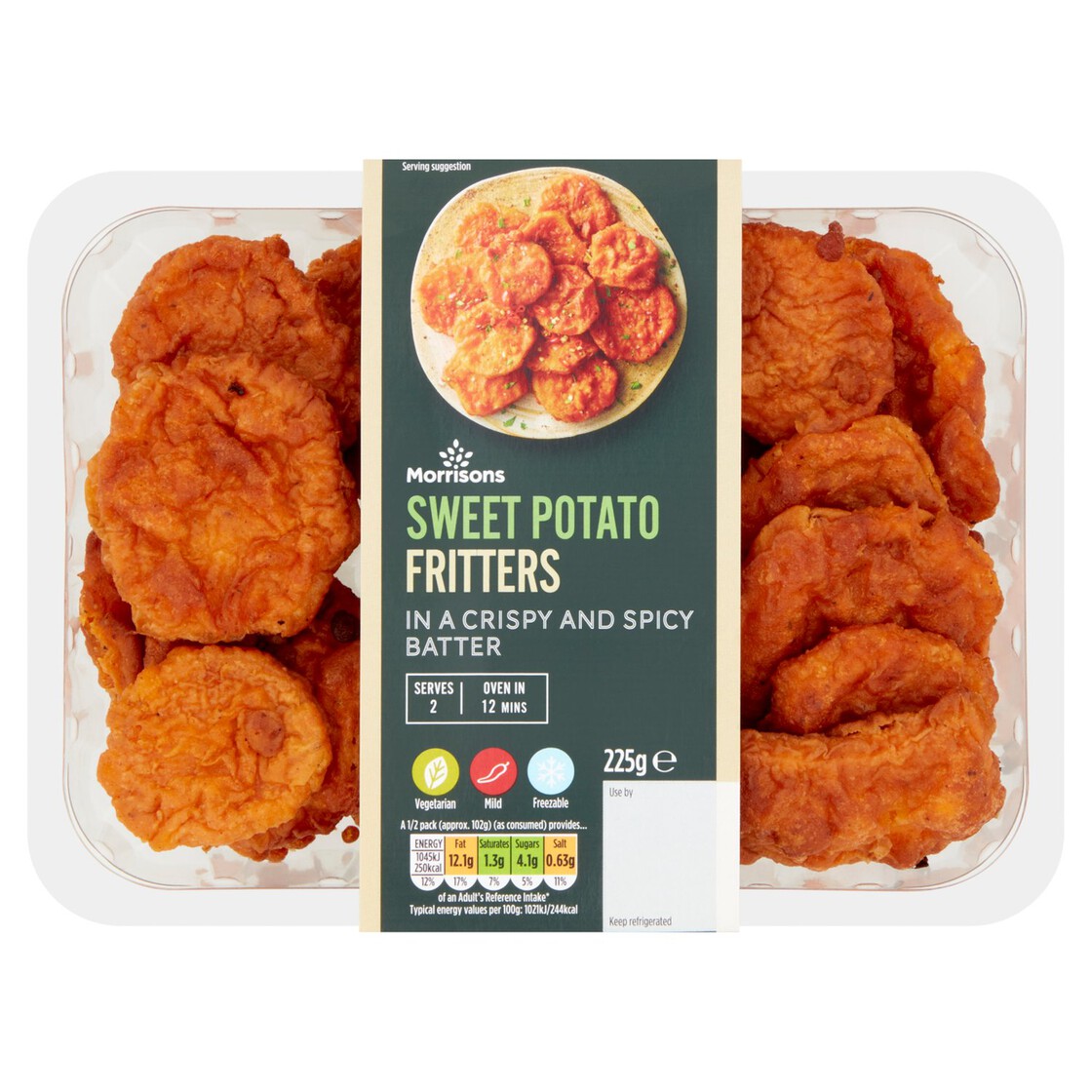Morrisons Sweet Potato Fritters - Morrisons Online Groceries & Offers