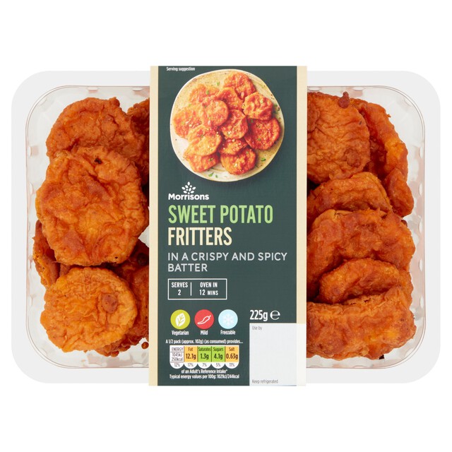 Morrisons Sweet Potato Fritters - Morrisons Online Groceries & Offers