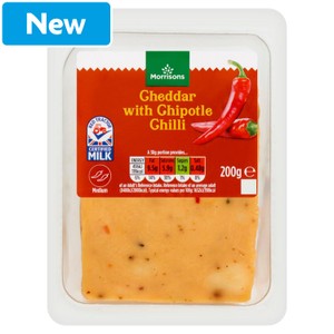 Morrisons Cheddar with Chipotle Chilli 200g - Morrisons Online ...