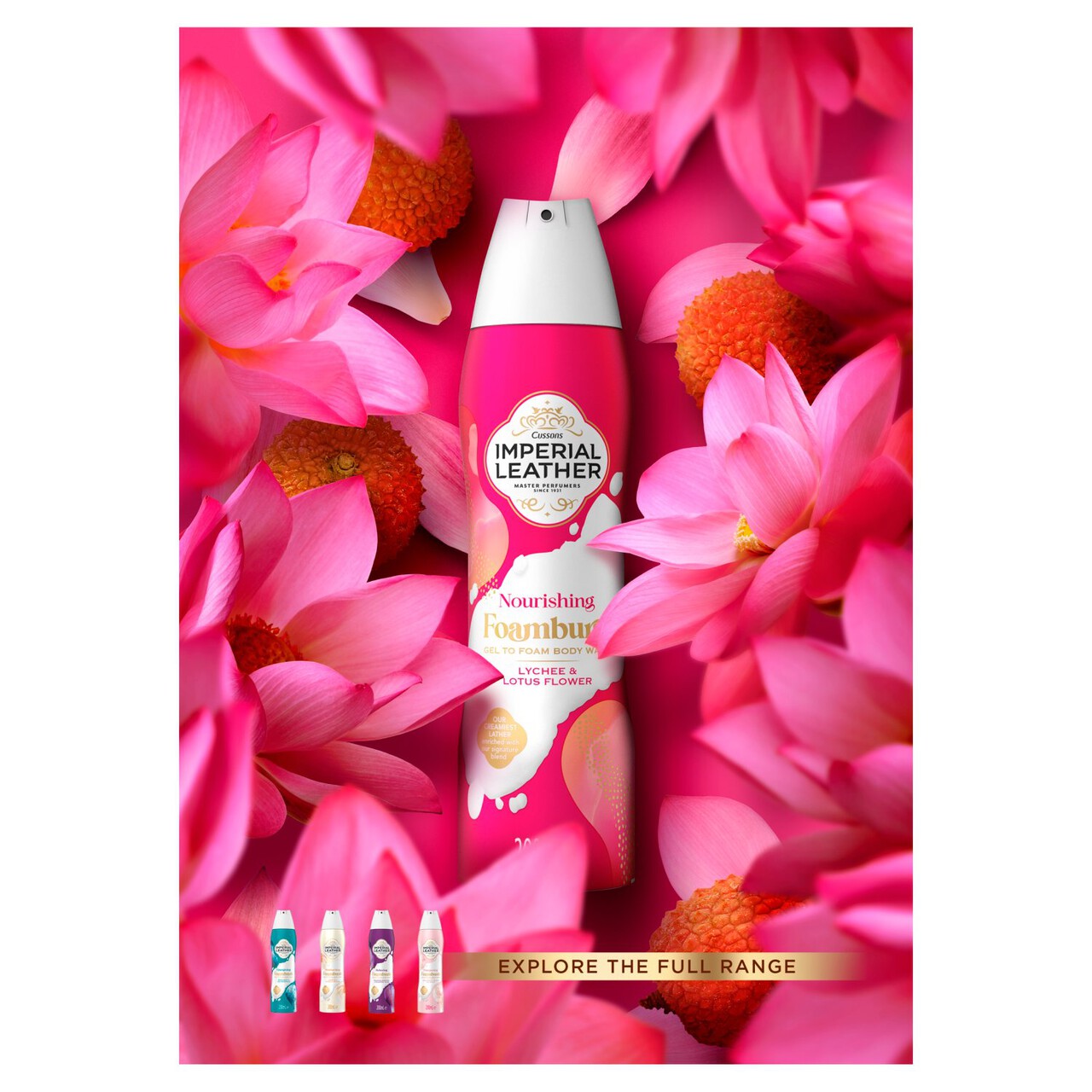 Imperial Leather Foamburst Shower Gel Lychee & Lotus Flower - Morrisons ...