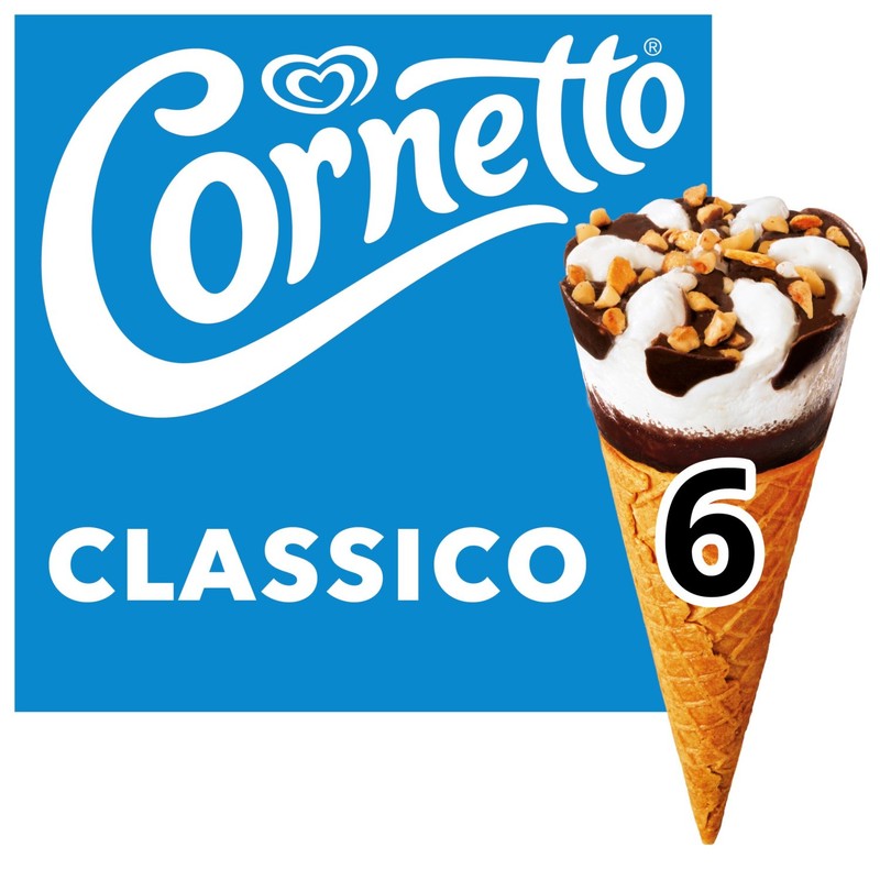 Cornetto Ice Cream Cone Classico - Morrisons Online Groceries & Offers