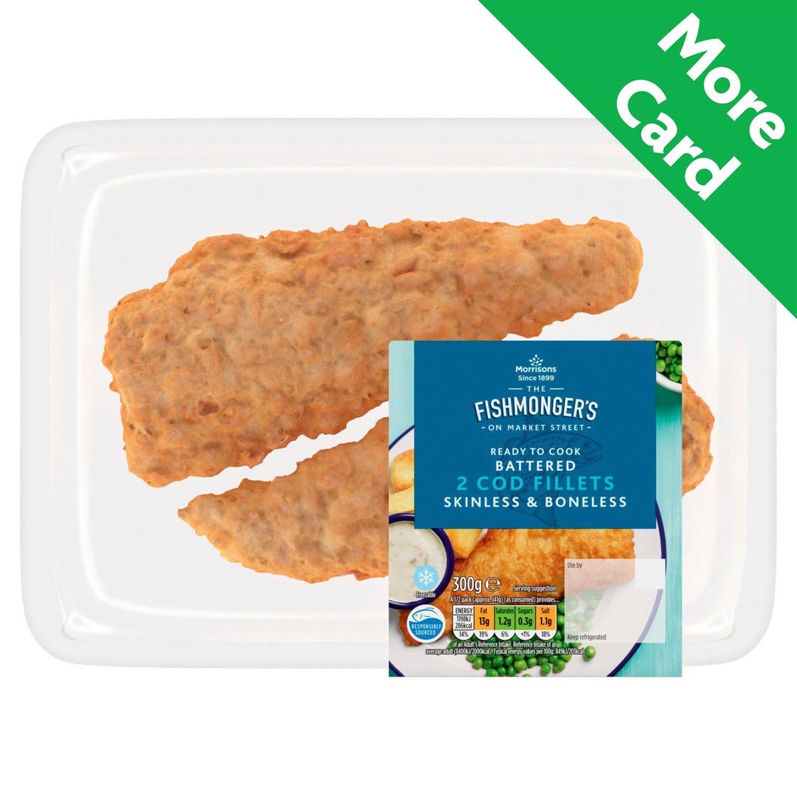 Morrisons Battered Cod Fillets - Morrisons Online Groceries & Offers
