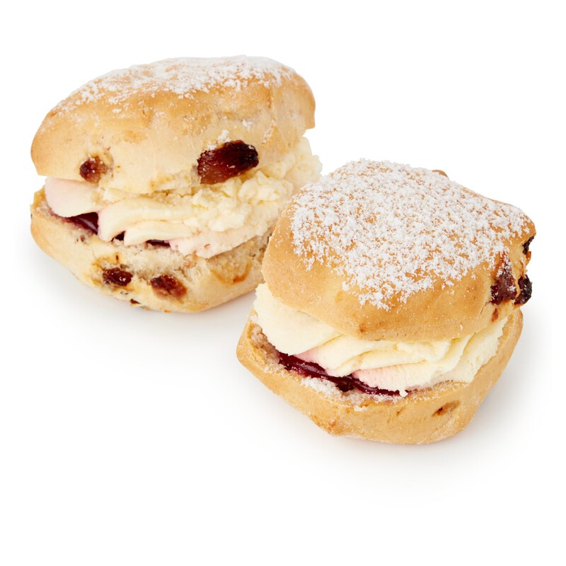 Market Street Fresh Cream Fruited Scones - Morrisons Online Groceries ...