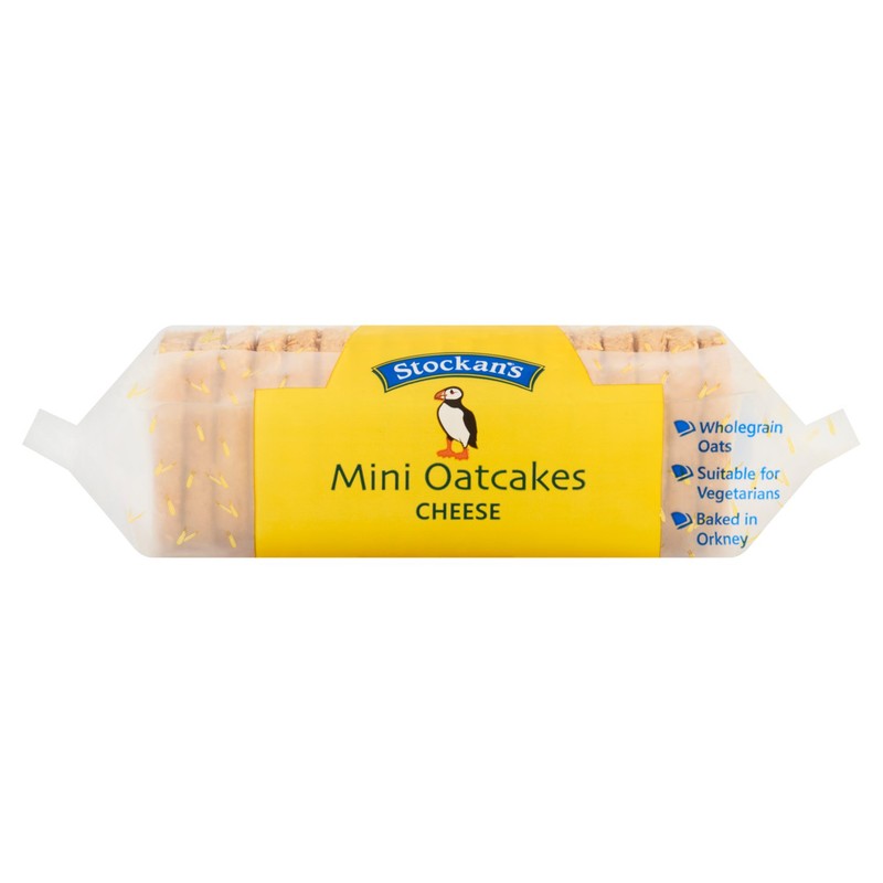 Stockan's Mini Oatcakes Cheese 150g - Morrisons Online Groceries & Offers